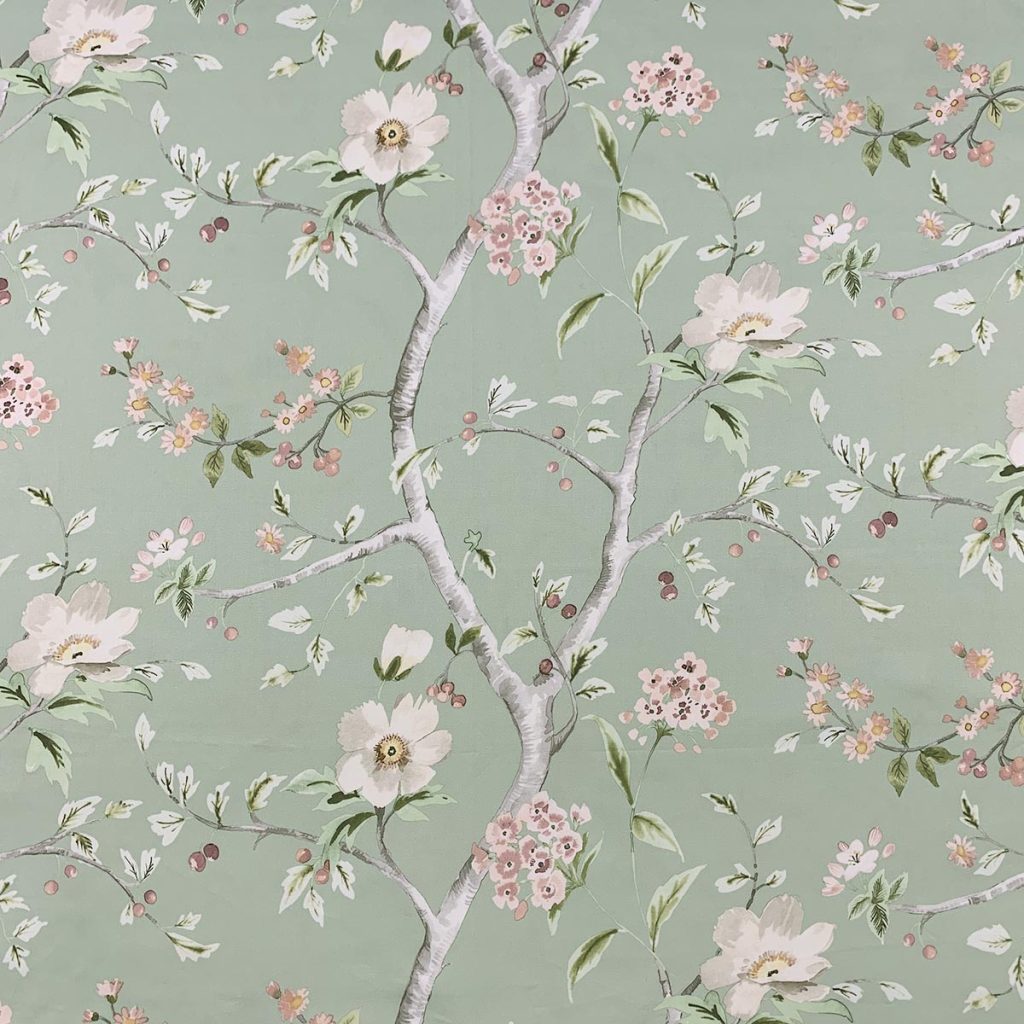 Delivered Fabrics » Lillian August JANIE GREEN TEA by MagFabrics
